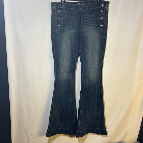 Express | Jeans | Express Bell Flare Mid Rise Jeans Size 2 Retro 7s ...